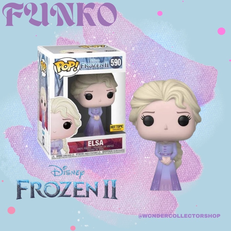 Jual Pop Funko Disney Hot Topic Exclusive - 590 Elsa - Frozen II ...