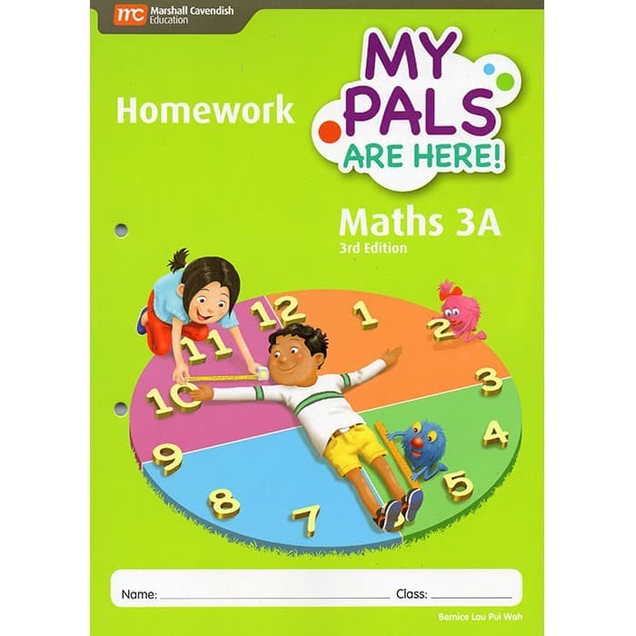 Jual School Book My Pals Are Here Math Homework 3A (3Rd Edition ...