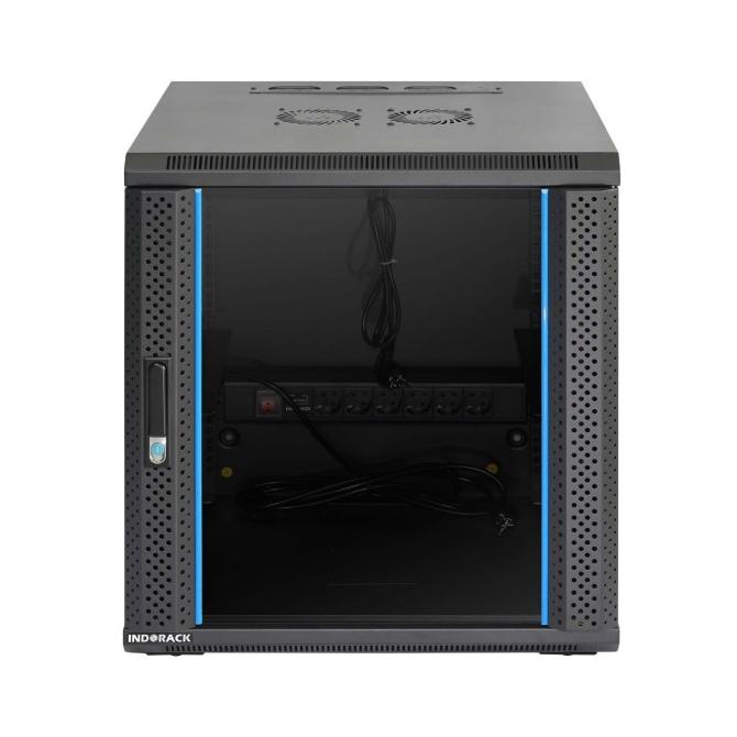 Jual Wallmount Rack Indorack Single Door Rak Server 12U D. 550Mm ...