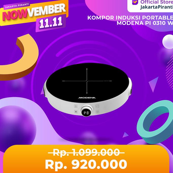 Jual Kompor Induksi Portable Induction Hob Modena PI 0310 W product ...