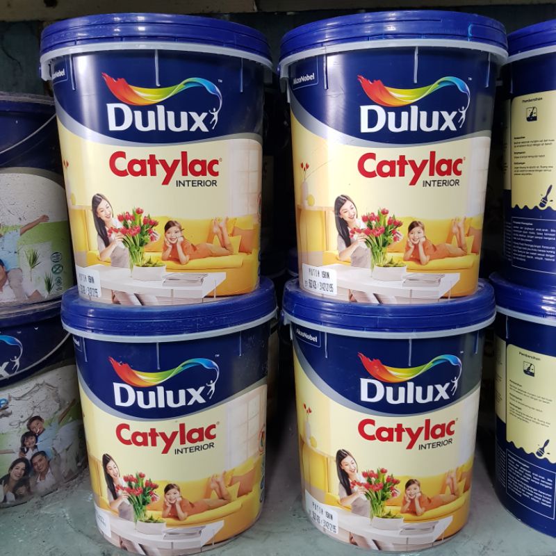 Jual CAT TEMBOK CATYLAC INTERIOR 1GALON 5KG | Shopee Indonesia