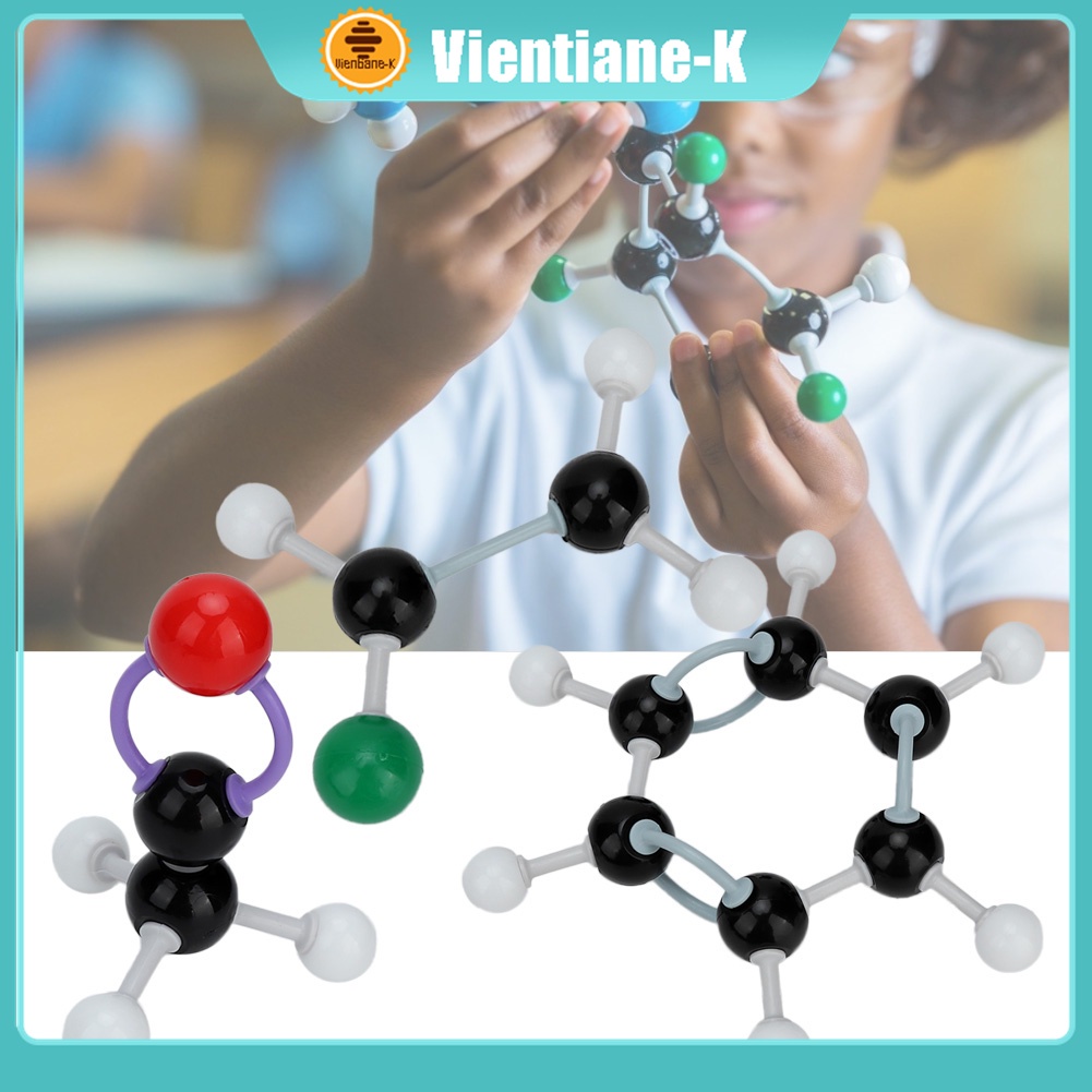 Jual Set Model Struktur Molekul Atom Kimia Untuk Alat Bantu Mengajar ...