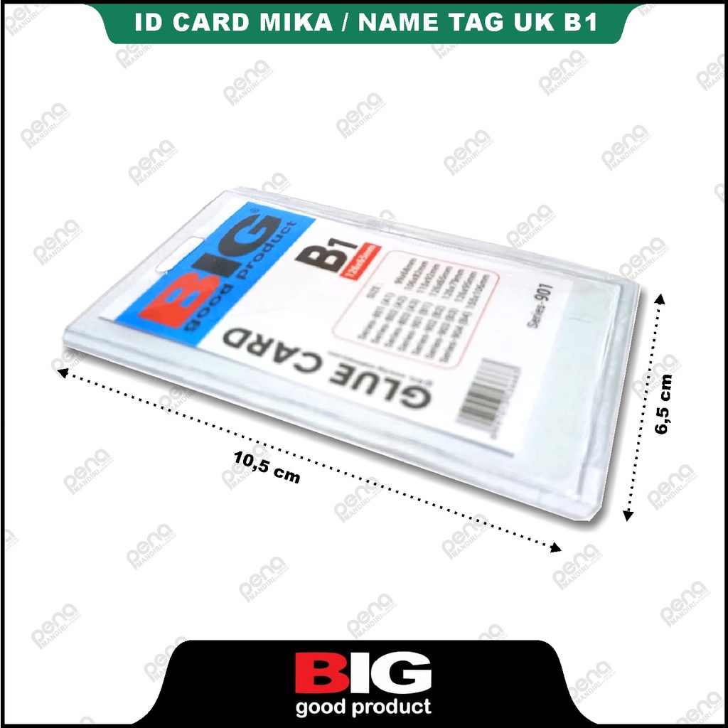 Jual ID CARD / Name Tag Plastik B1 Holder Case | Shopee Indonesia