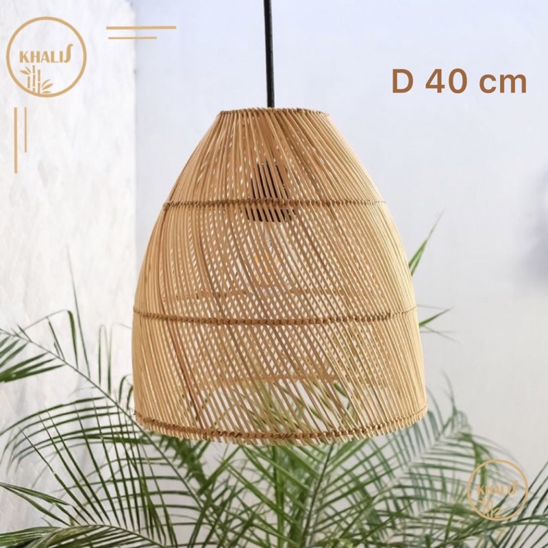 Jual LAMPU ROTAN MURAH / KAP LAMPU ROTAN / RATTAN LAMPSHADE / KAP LAMPU ...
