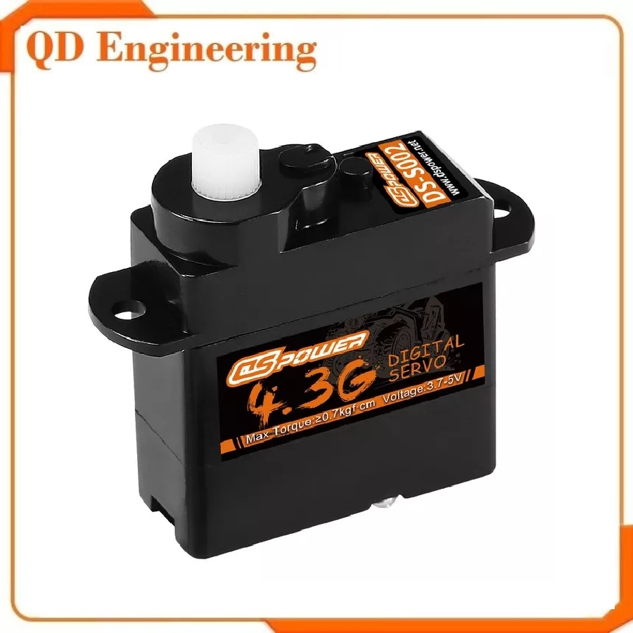 Jual Digital Micro Servo Plastic Gear DSpower DS-S002 4.3g Servo ...