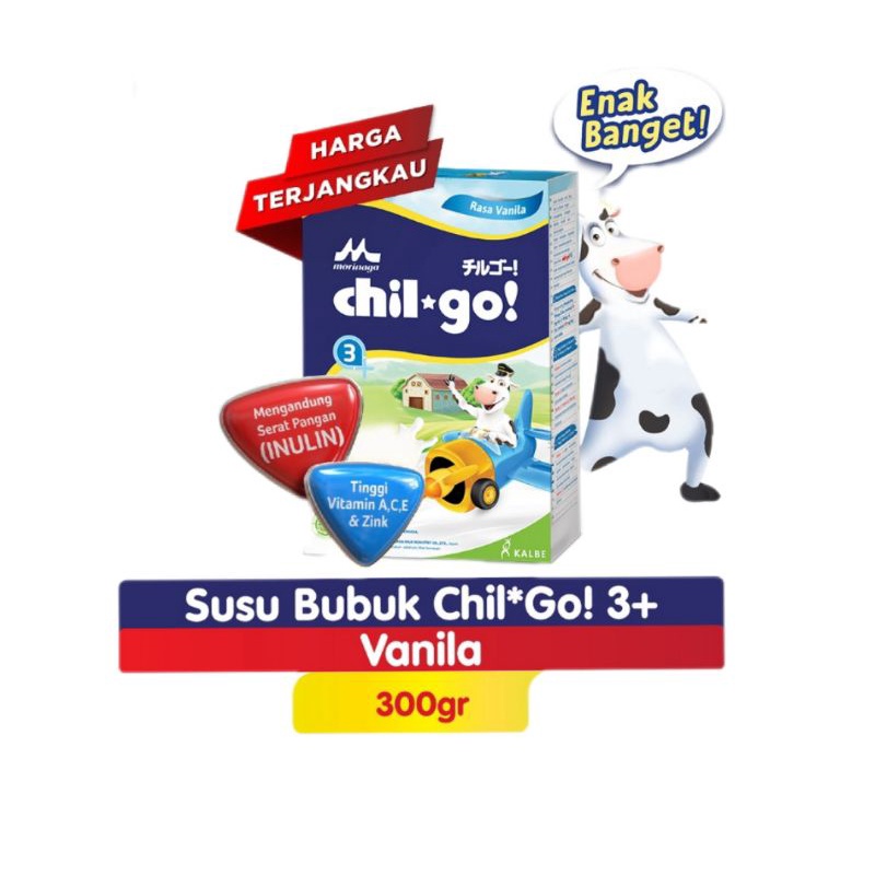 Jual Susu Pertumbuhan Chil-go 3+ Rasa Vanilla Box 300g | Shopee Indonesia