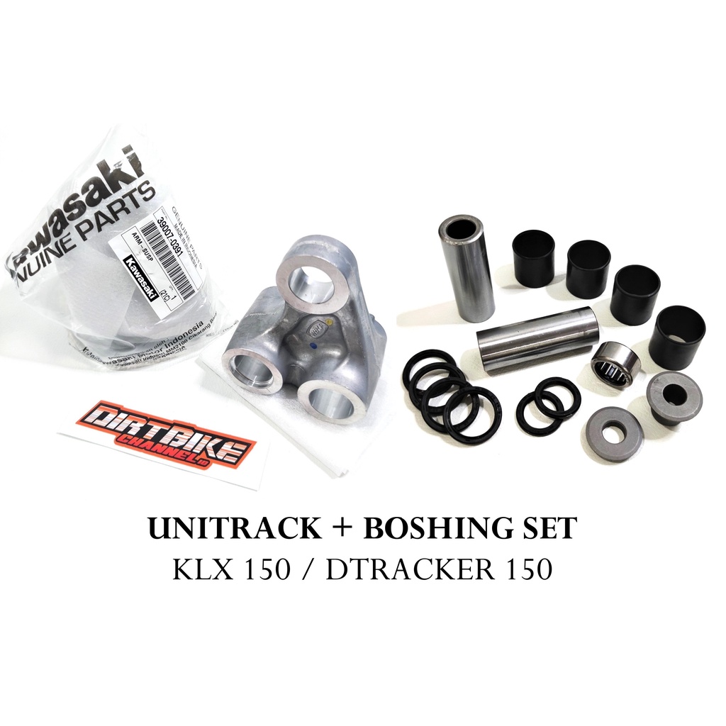 Jual Unitrek Unitrack ORIGINAL + Boshing Set KAWASAKI KLX 150 Dtracker ...