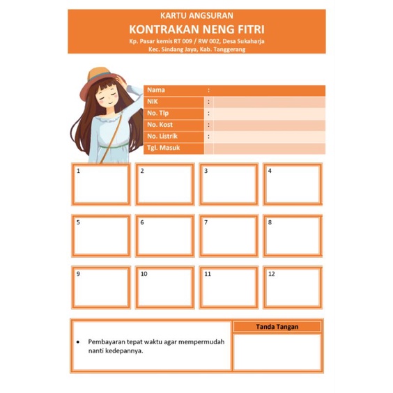 Jual KARTU ANGSURAN !!! HOME KREDIT/ARISAN/KONTRAKAN/CICILAN EMAS ...