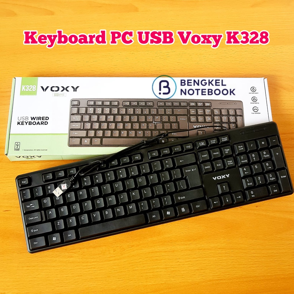 Jual Keyboard PC USB Voxy K328 | Shopee Indonesia