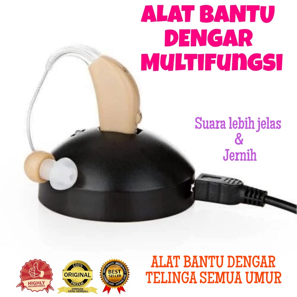 Jual Alat Bantu Dengar ZocDoc Medis Kesehatan Charger Cas Multifungsi Serbaguna Praktis COD ...