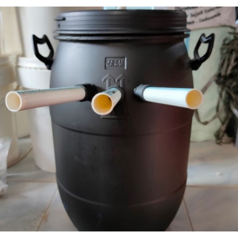 Jual Ember Bio Filter kolam ikan dengan Tong HITAM | Shopee Indonesia