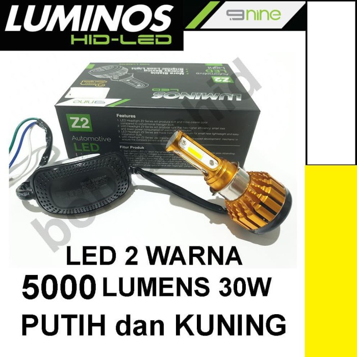Jual Lampu Motor LED Honda Beat FI LUMINOS Z2 2 Warna Putih dan Kuning ...