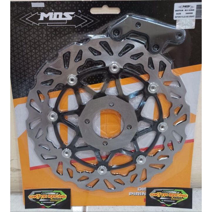 Jual Piringan RX King Set Breket Ukuran 300mm Warna Black Kualitas ...
