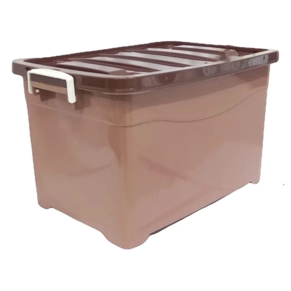 Jual Container Box jumbo 70 Liter Storage Box + Roda/Container Box ...
