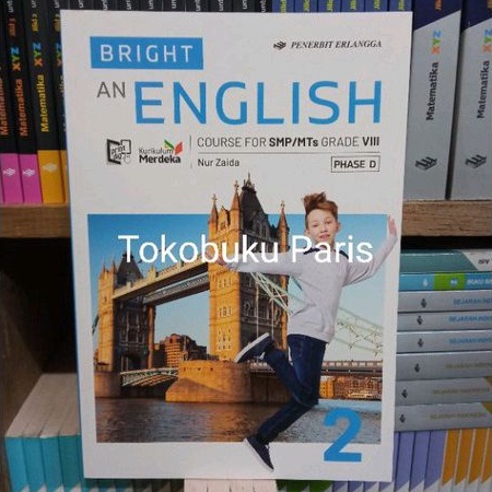 Jual ORI Bright an English bahasa Inggris smp/mts kelas 2/8 kurikulum merdeka Erlangga | Shopee ...