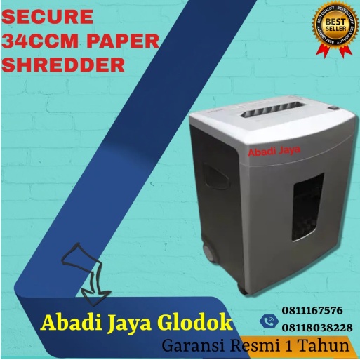 Jual SECURE MAXI 34CCM PAPER SHREDDER | Shopee Indonesia