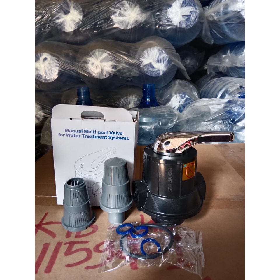 Jual Kepala Tabung Filter 1054 - 3 Way Valve / RunXin Manual Valve ...
