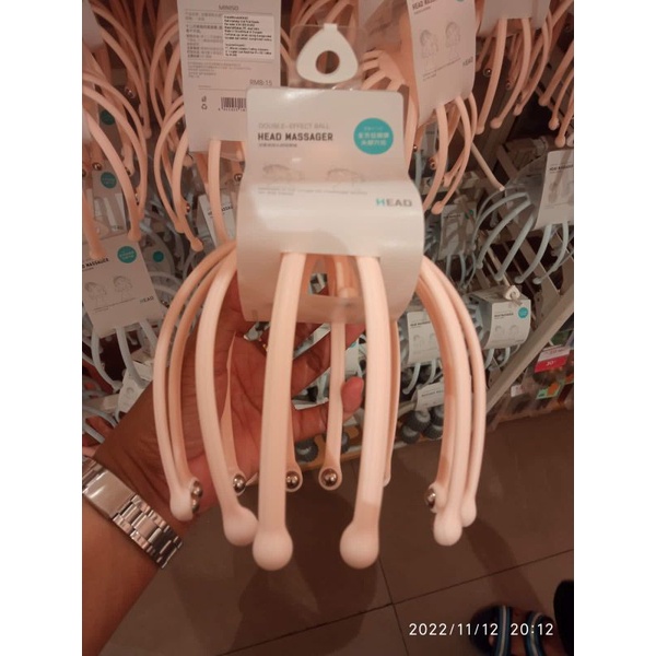 Jual Miniso Rolling balls head massage / pijat kepala refleksi | Shopee ...