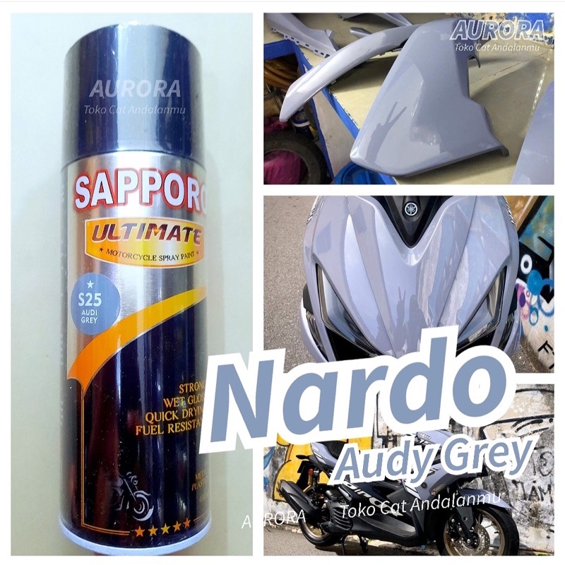 Jual Sapporo Ultimate Audi Grey S25 Nardo Abu-abu 400ml Pilok Tahan ...