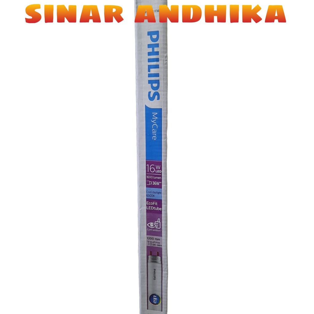 Jual LAMPU TL PHILIPS ECOFIT LED TUBE 16 WATT | Shopee Indonesia