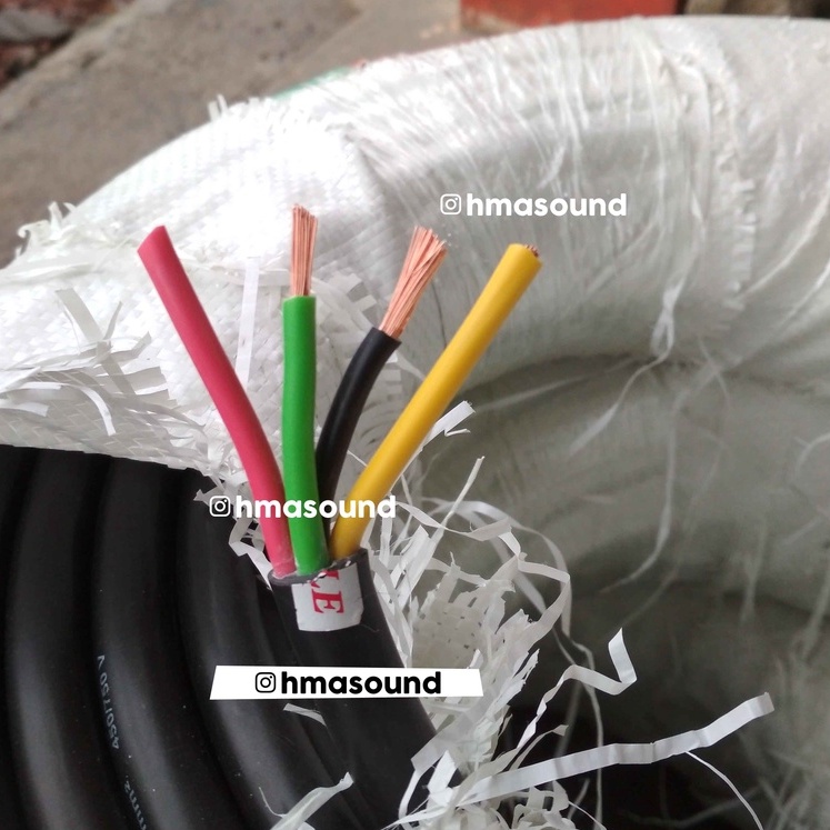 Jual Kabel Listrik Serabut Jembo NYYHY 4x4 4 x 4 mm 1roll 50m | Shopee Indonesia