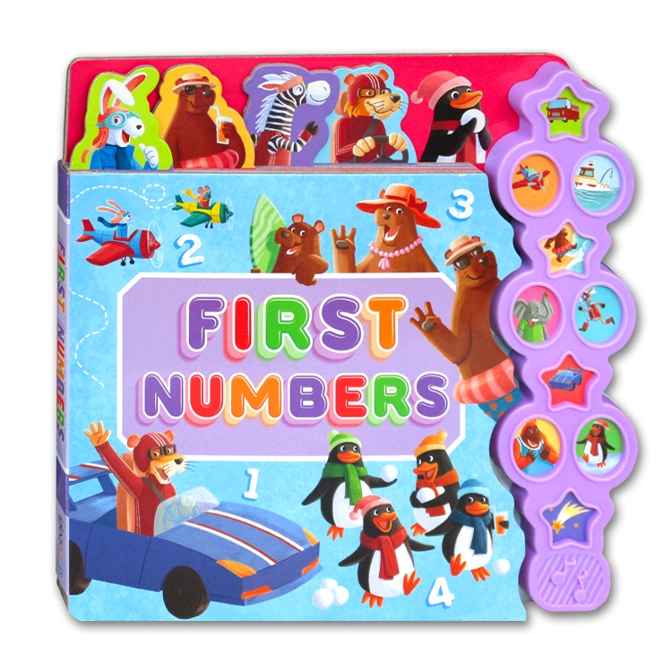 Jual [Igloo Books] First Numbers Tabbed Sound Board Book With 10 Sounds ...