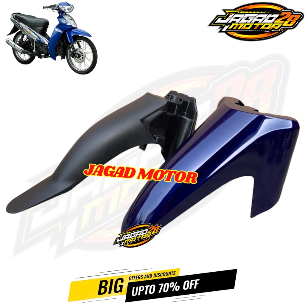 Jual Spakbor Depan Belakang Vega R New Biru / Sepakbor Depan Belakang ...