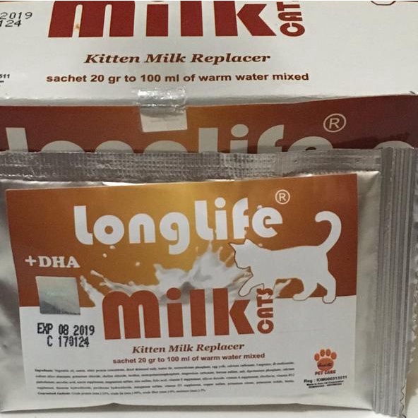 Jual Susu Kucing - Cat Milk - Long Life - Kitten Milk Replacer - Dus ...