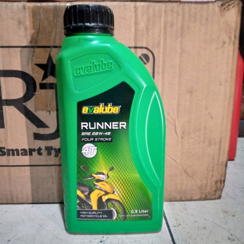 Jual Evalube 4T Runner Oli Mesin Motor Bebek Universal Oil 4 Tak 800ml ...