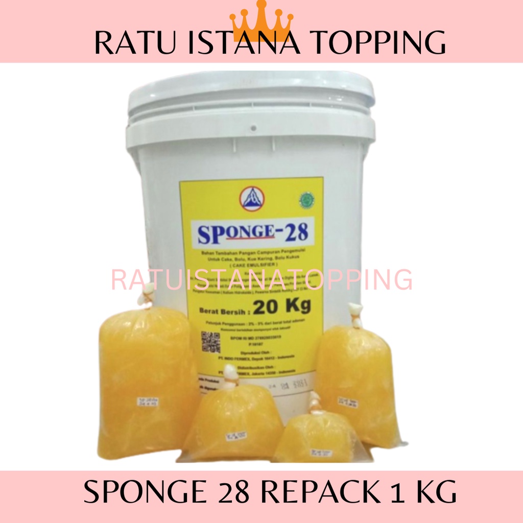 Jual SP SPONGE 28 1 KG REPACK SP SPONGE 28-PENGEMBANG BOLU-PENGEMBANG ...