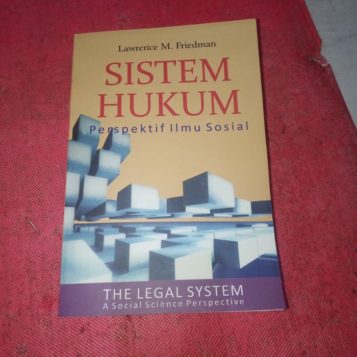 Jual Buku Hukum Sistem Hukum Lawrence M Friedman | Shopee Indonesia