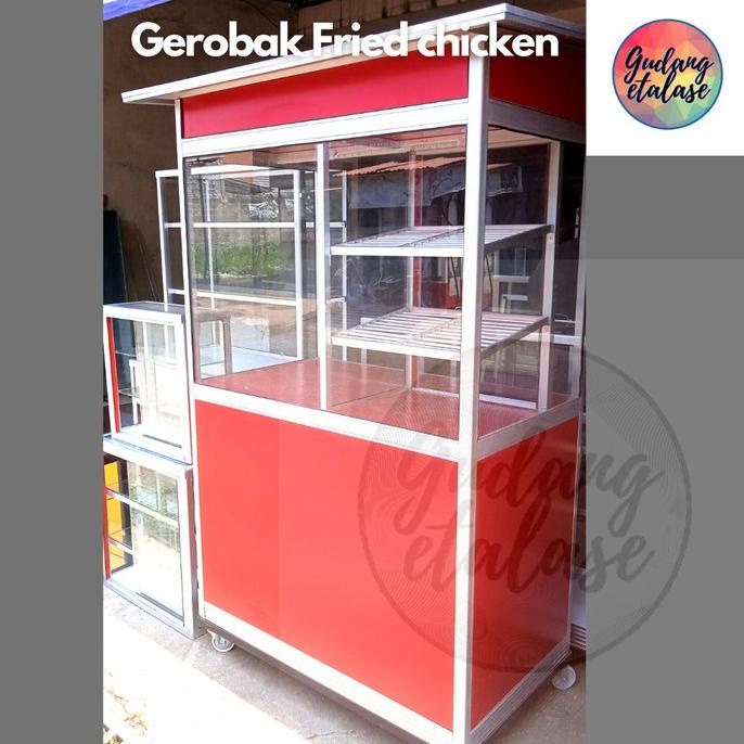 Jual Etalase Fried Chicken/Etalase makanan/Etalase ayam goreng plus ...