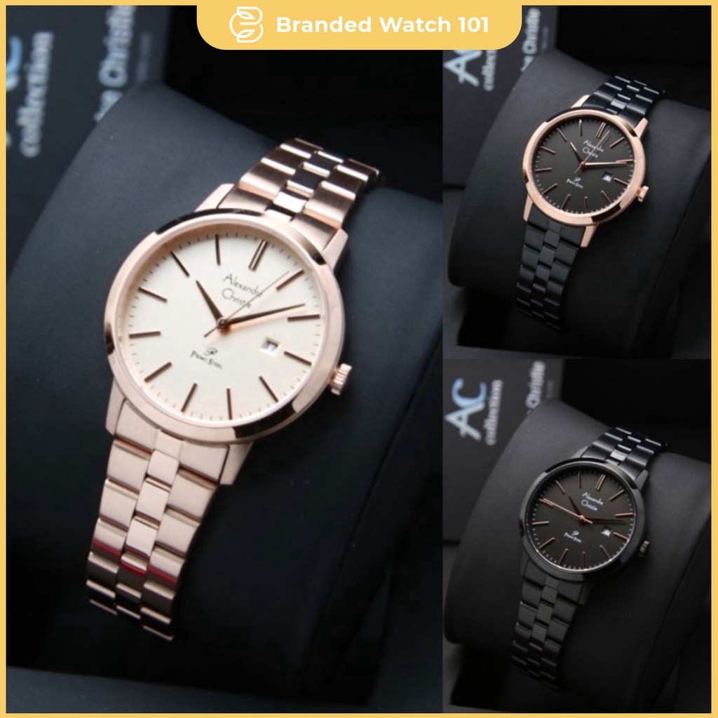 Jual ORIGINAL Jam Tangan Wanita Alexandre Christie AC 1007 / AC1007 ...