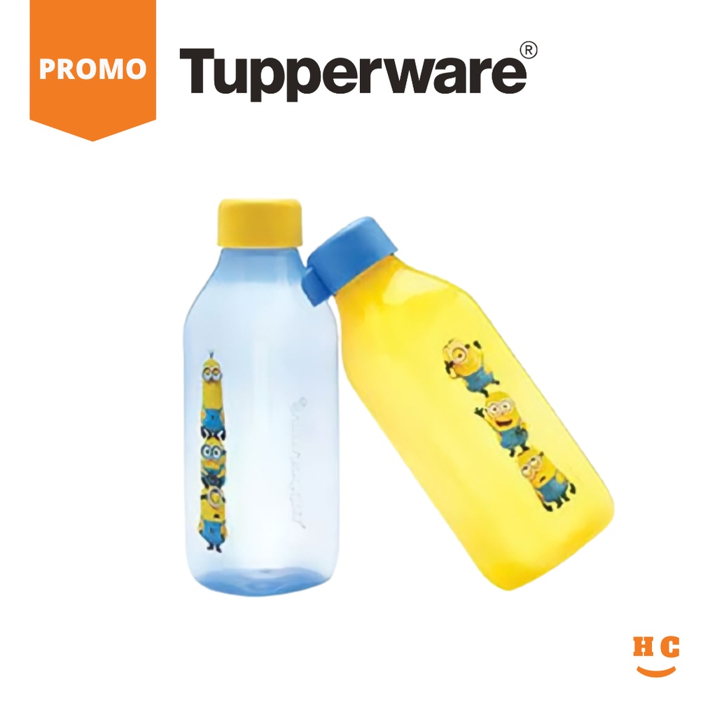 Jual Botol Minum Kantor Gym Sekolah 500ml Tupperware Eco Bottle Minion | Shopee Indonesia