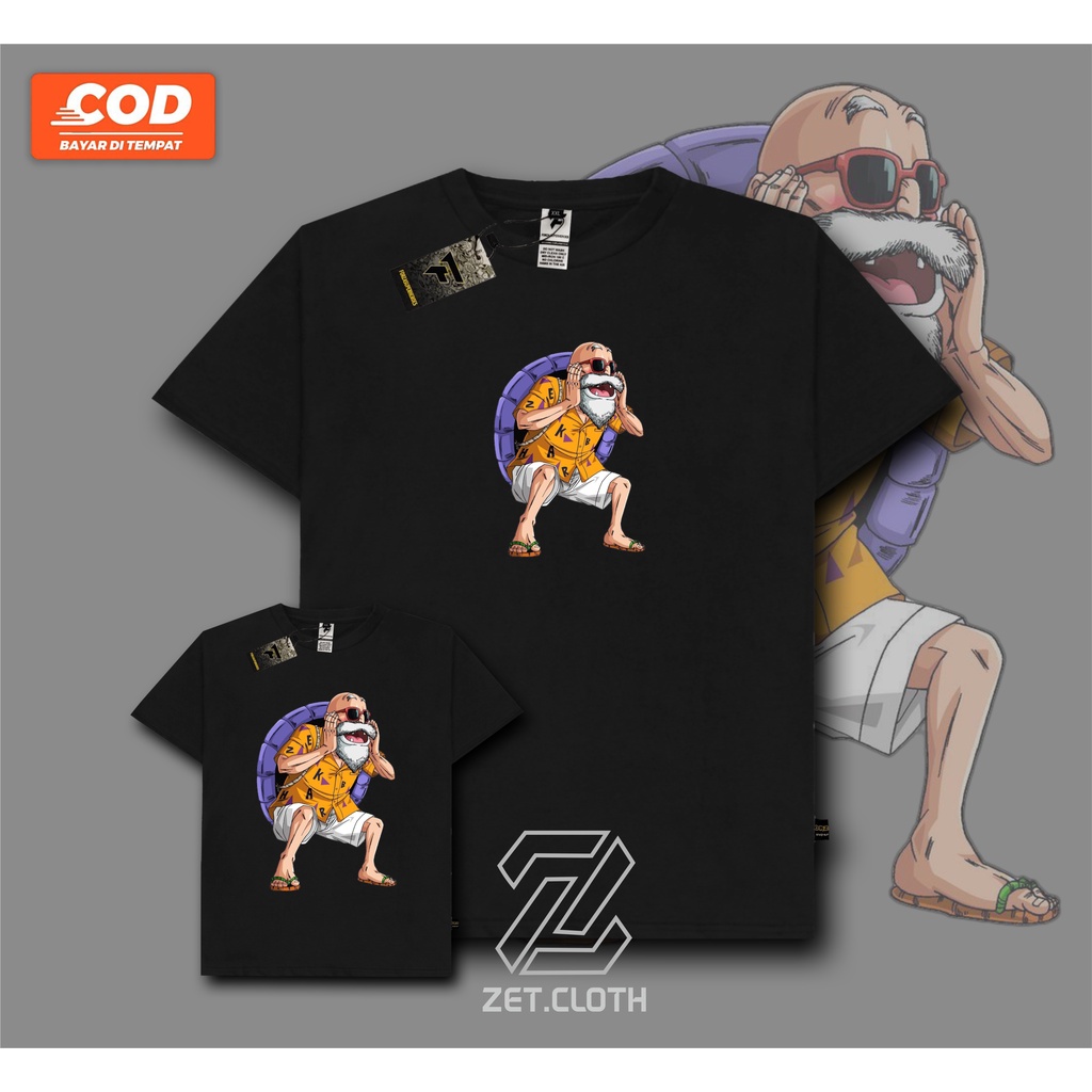 Jual ZET.CLOTH | KAOS COUPLE ANAK DAN DEWASA KARAKTER MASTER ROSHI ...