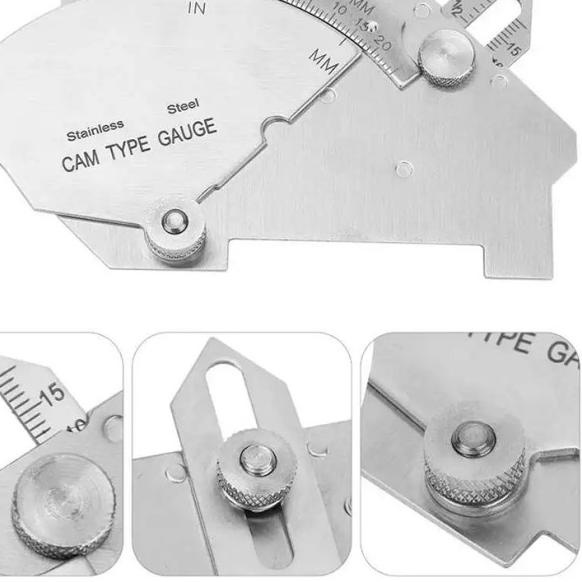 Jual Welding Gauge MG-8 Alat ukur ketebalan las Inspection Cam Tipe Gauge | Shopee Indonesia