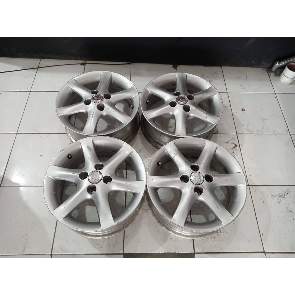 Jual VELG MOBIL SECOND STANDAR ALTIS RING 15 LEBAR 6 PCD 4X100 ET 46 | Shopee Indonesia