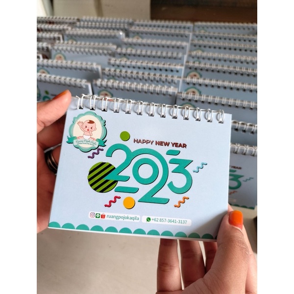 Jual KALENDER MEJA SPIRAL CUSTOM ISI 7 LEMBAR/ BEBAS CUSTOM COVER ...