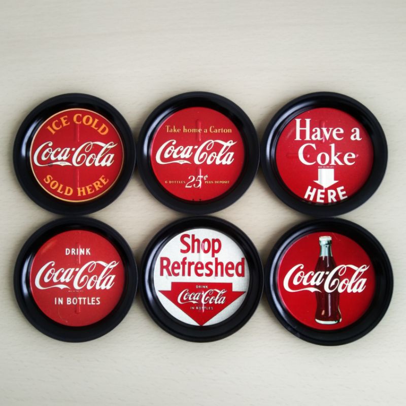 Jual COCA-COLA VINTAGE COASTER SET ORIGINAL | Shopee Indonesia