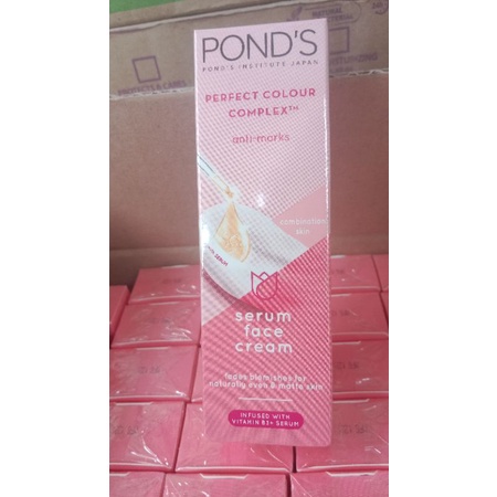 Jual Ponds Perfect Colour Complex Serum Face Cream Combine 20gr ...