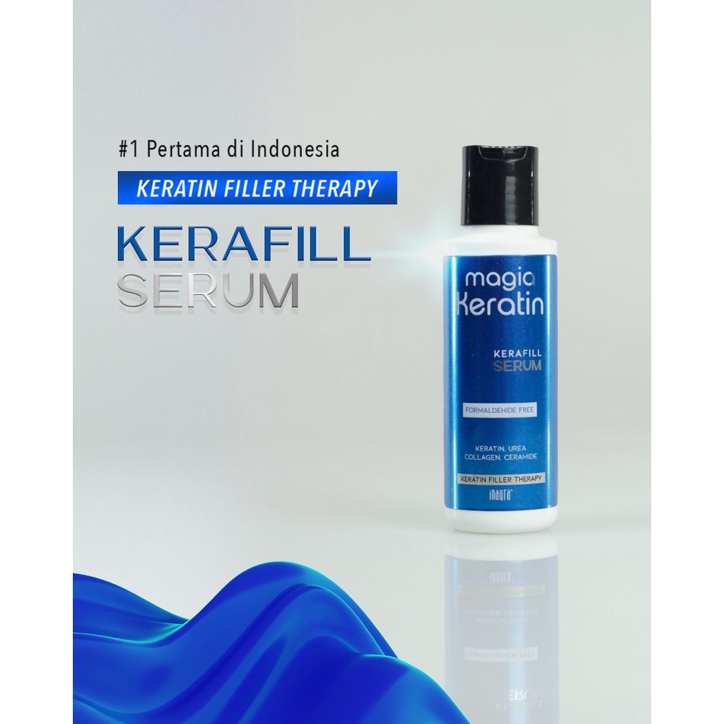 Jual Inaura Magia Keratin Kerafill Serum 75ml / Magic Keratin Serum ...