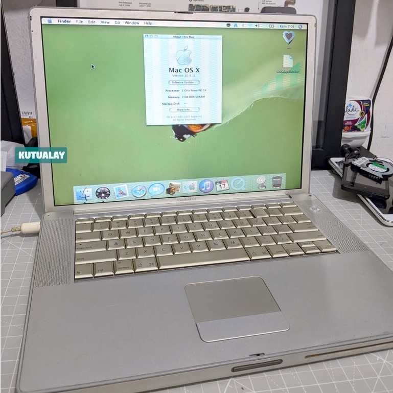 Jual Laptop Jadul PowerBook G4 a1046 Mainboard Normal | Shopee Indonesia