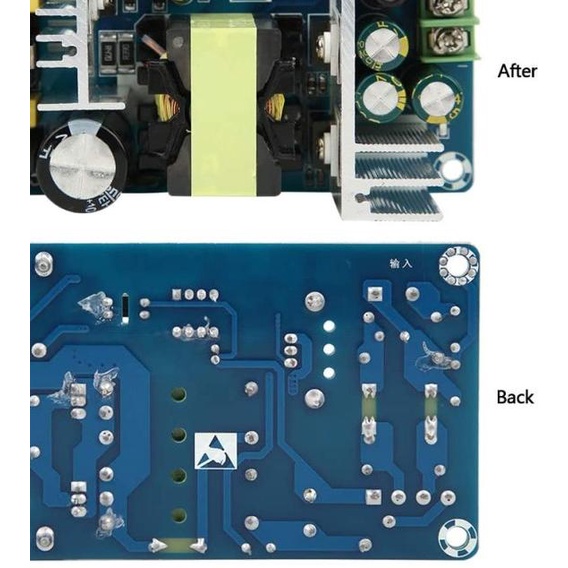 Jual Power Supply Switching 24V 6A - 9A Adaptor AC-DC PSU SMPS 24V 5A ...