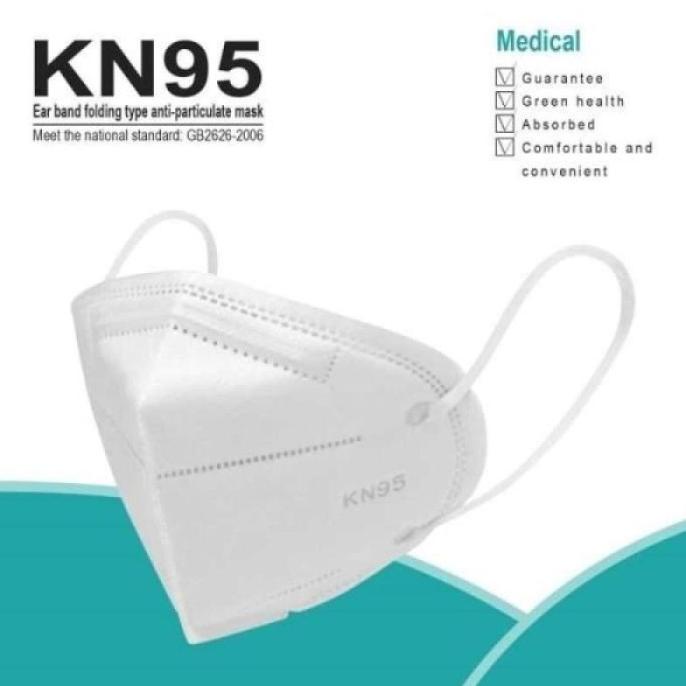 Jual Masker KN95 PM2.5 Earloop kn 95 filter 95% setara n95 4 ply ...