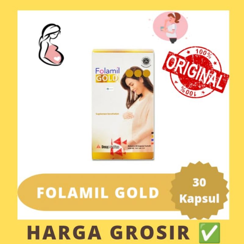 Jual Folamil Genio isi 30 kapsul | Shopee Indonesia
