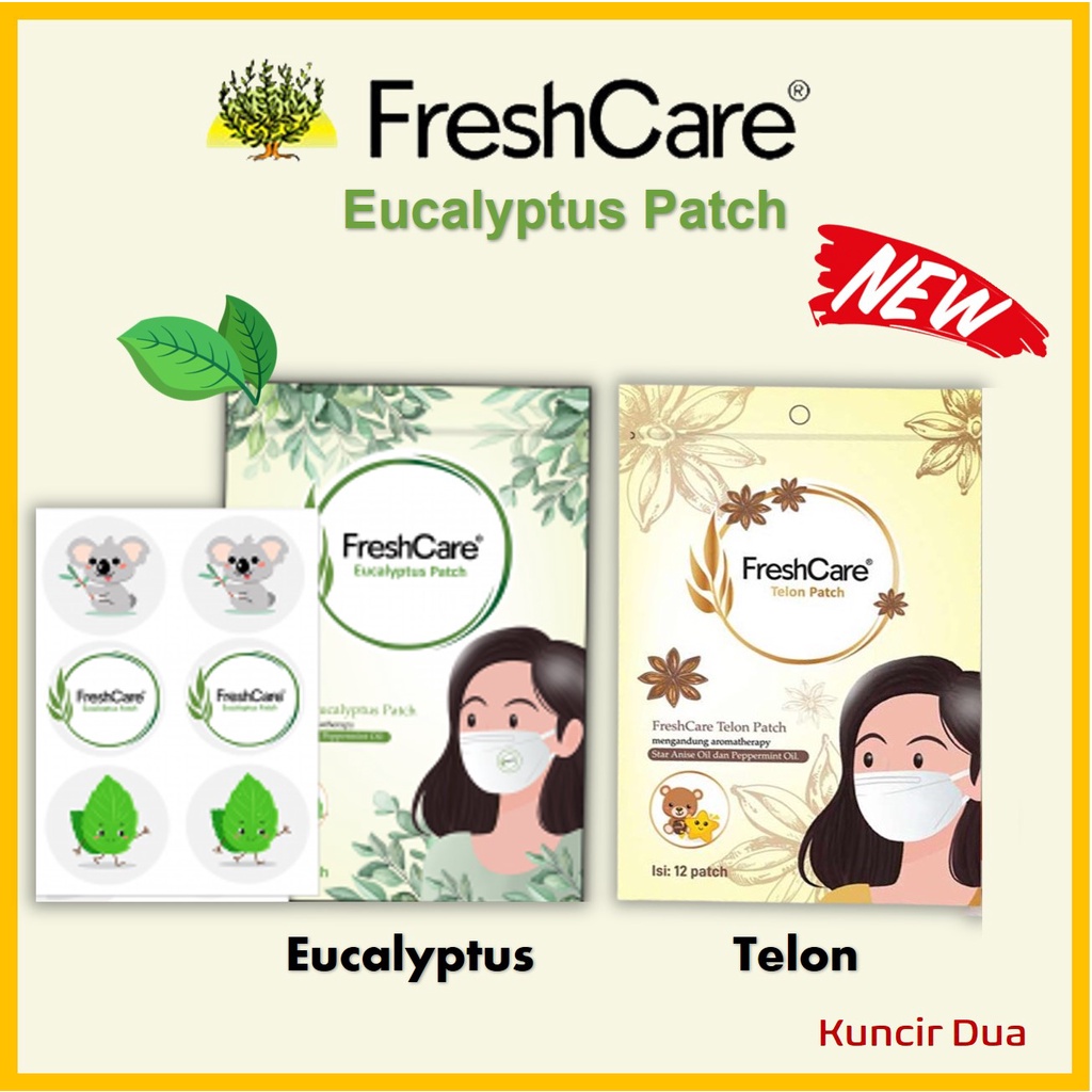 Jual Freshcare Eucalyptus Patch isi 12 Patch Fresh Care Aromatherapy ...