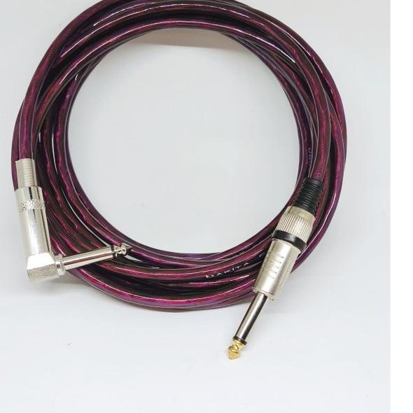 Jual kabel gitar jack lurus & bengkok AUDIO TECHNICA original 3m full ...
