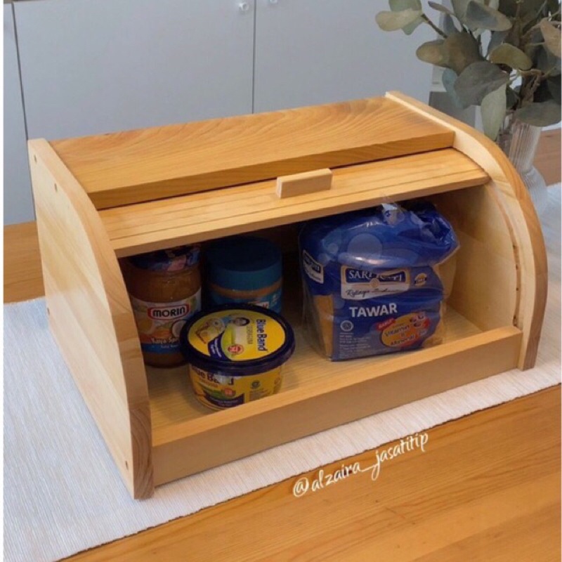 Jual BREAD BOX KAYU | Shopee Indonesia