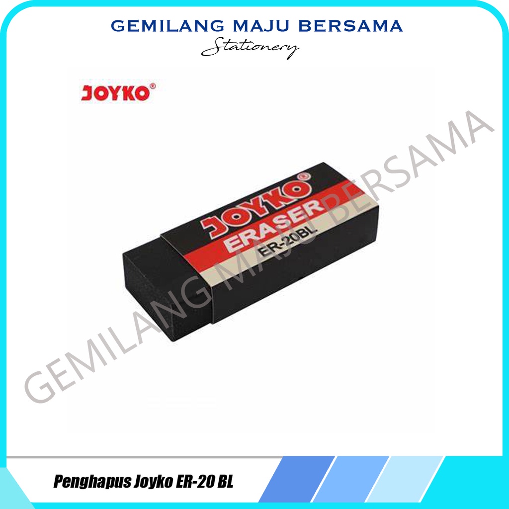 Jual Penghapus / Eraser Joyko ER-20BL ( Hitam ) | Shopee Indonesia