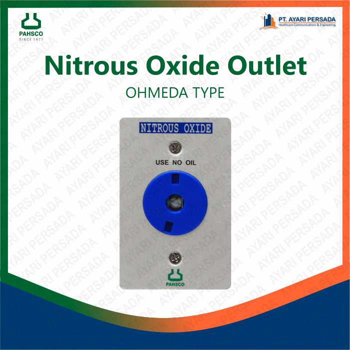 Jual Pahsco Ohmeda N2O Medical Gas Outlet | Shopee Indonesia